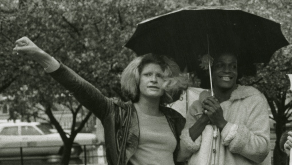 Sylvia Rivera and Marsha P. Johnson in The Death and Life of Marsha P ...